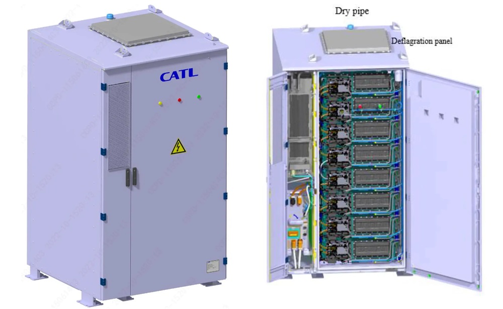 0.5P EnerOne+ Outdoor Liquid Cooling Rack - EnergyX